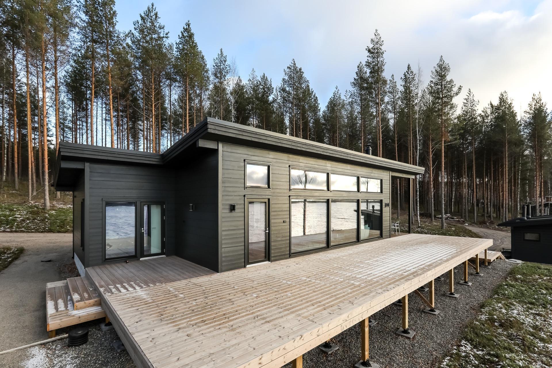 Customisability of log houses - Finnlamelli