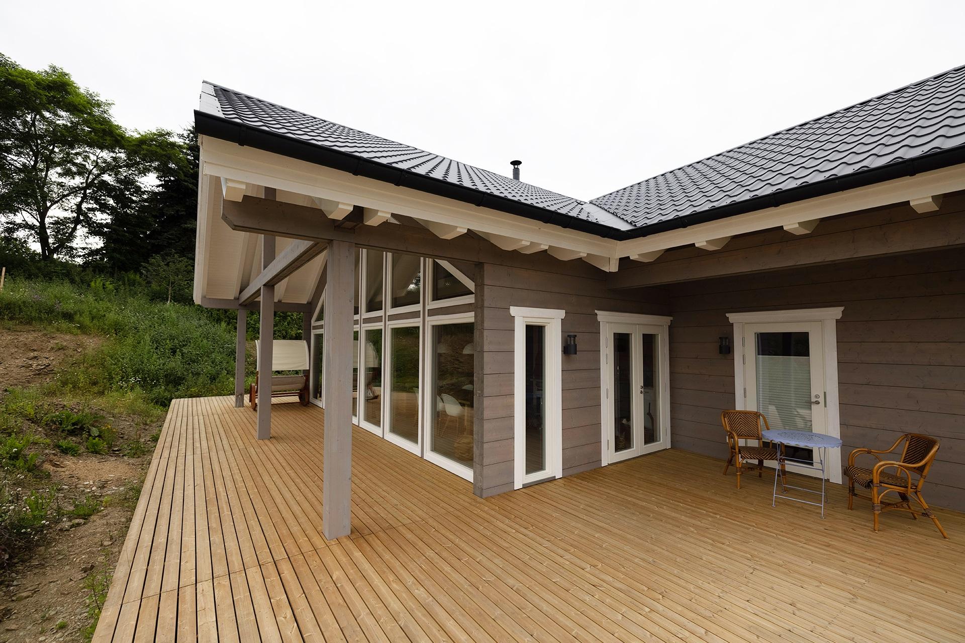 Customisability of log houses - Finnlamelli